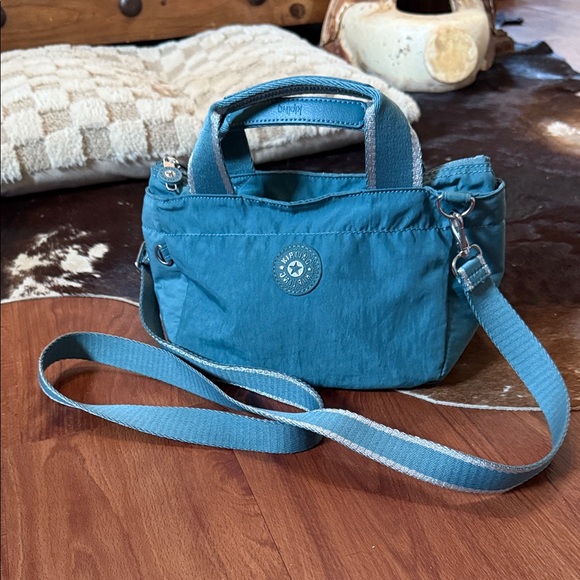 Kipling | Bags | Kipling Teal Crossbody Bag | Poshmark